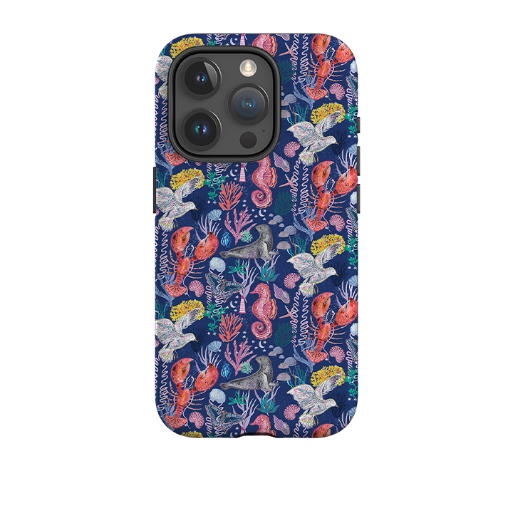 iPhone Case - Coastline Pattern-C By Emma Frances Grant – Stringberry