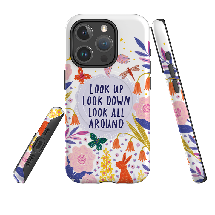 iPhone MagSafe Tough Case - Look Up Look Down By Lee Foster Wilson ...