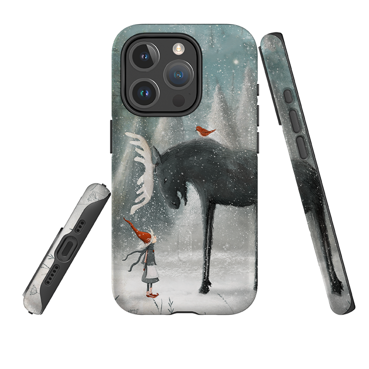 iPhone MagSafe Tough Case - Northern Creatures By Maja Lindberg ...