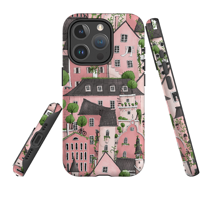iPhone MagSafe Tough Case - Pink City By Maja Lindberg – Stringberry