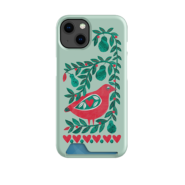 Partridge With Pears Case and Card Case By Tracey English – Stringberry
